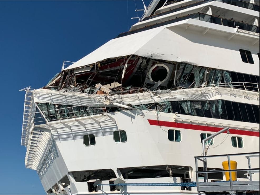 Six Passengers Injured in Carnival Cruise Ship Collision - Maritime ...